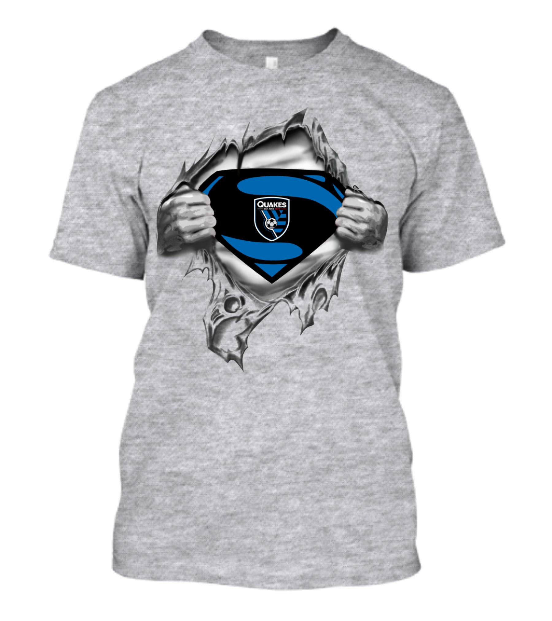 Quakes Super Logo San Jose Earthquakes T-Shirt