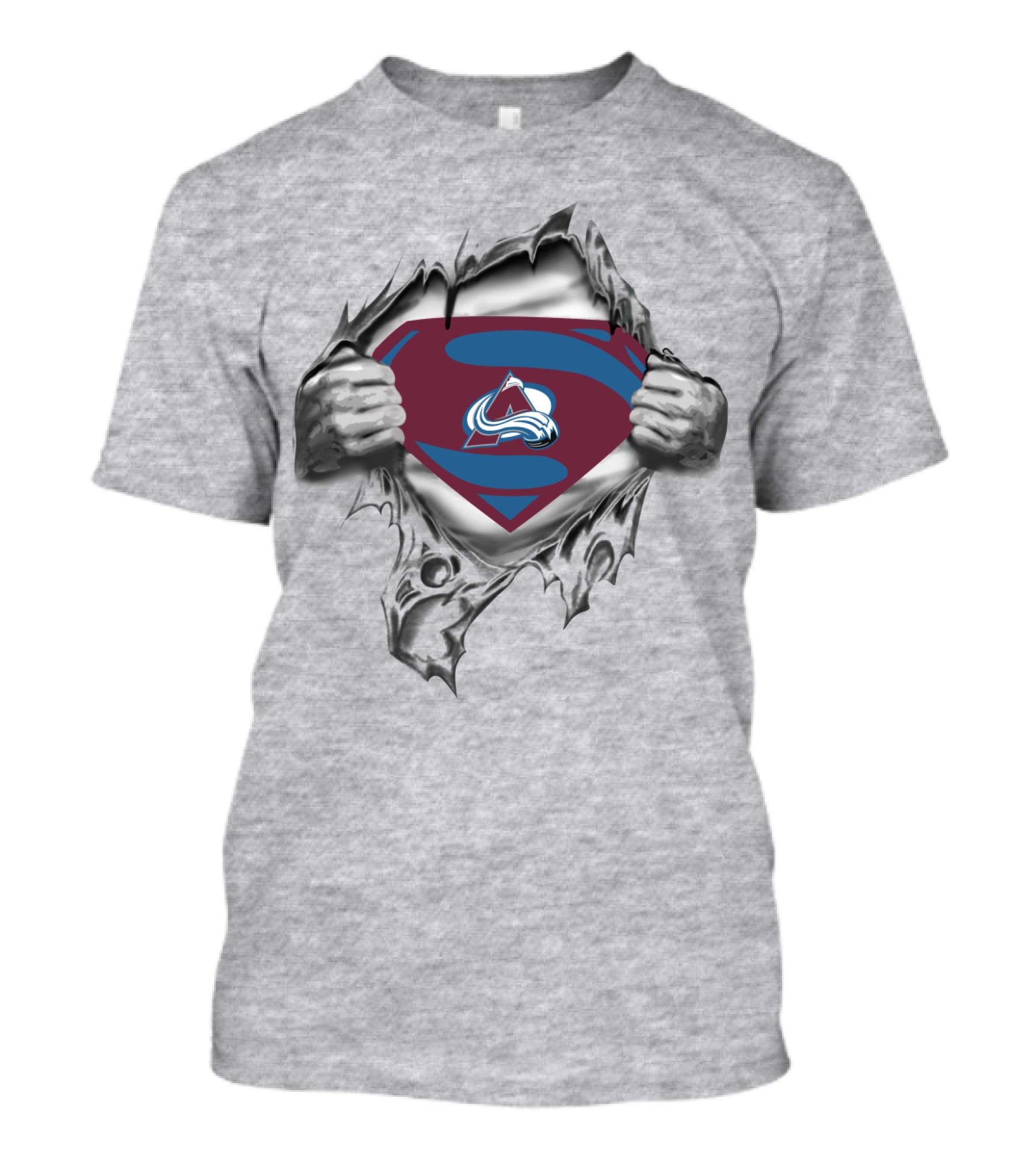 Colorado Avalanche Hidden Emblem Revealed By Peeling Back Layers T-Shirt
