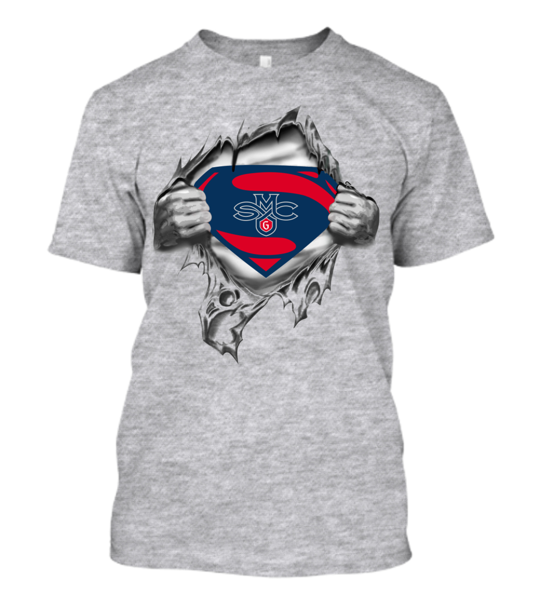 Saint Mary Gaels Smc Superman T-Shirt