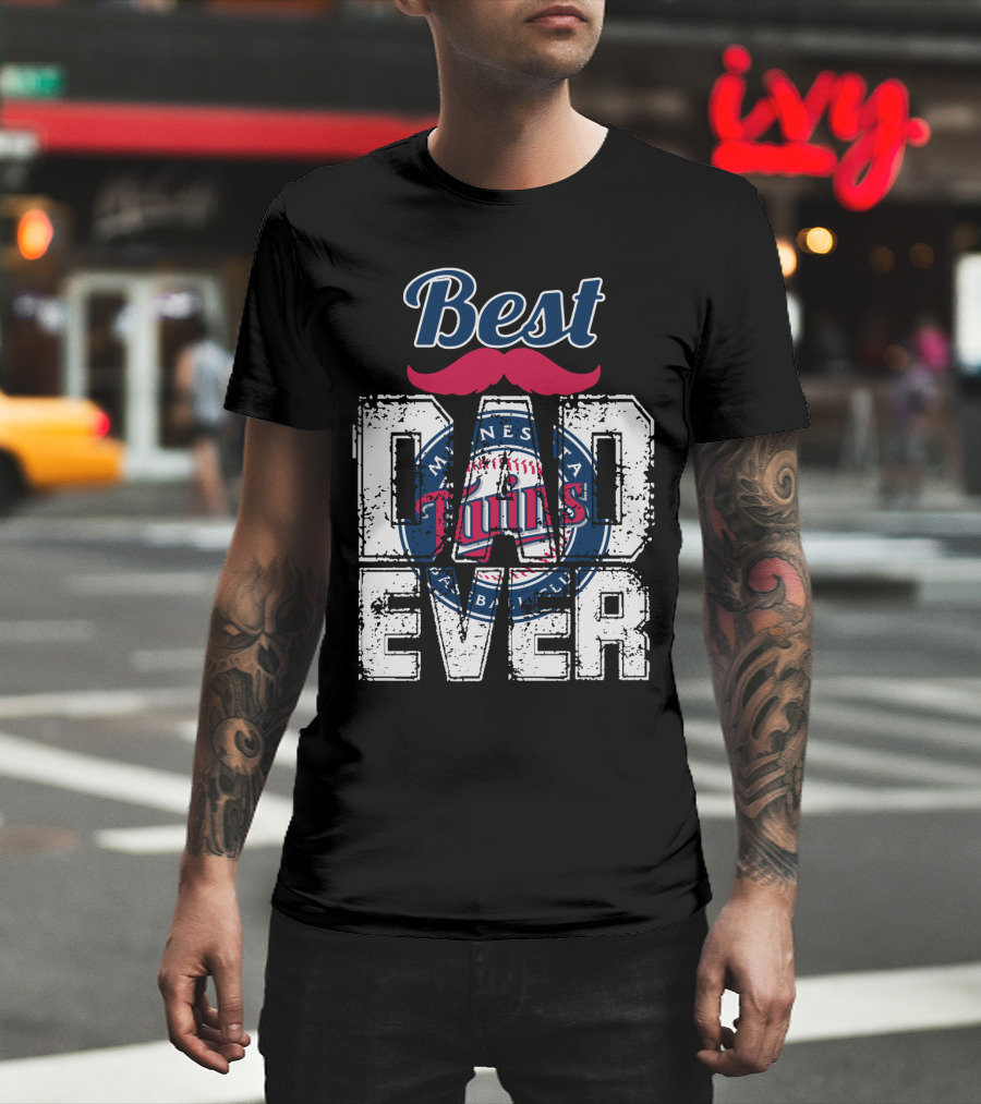 Best Minnesota Twins Dad Ever T-Shirt