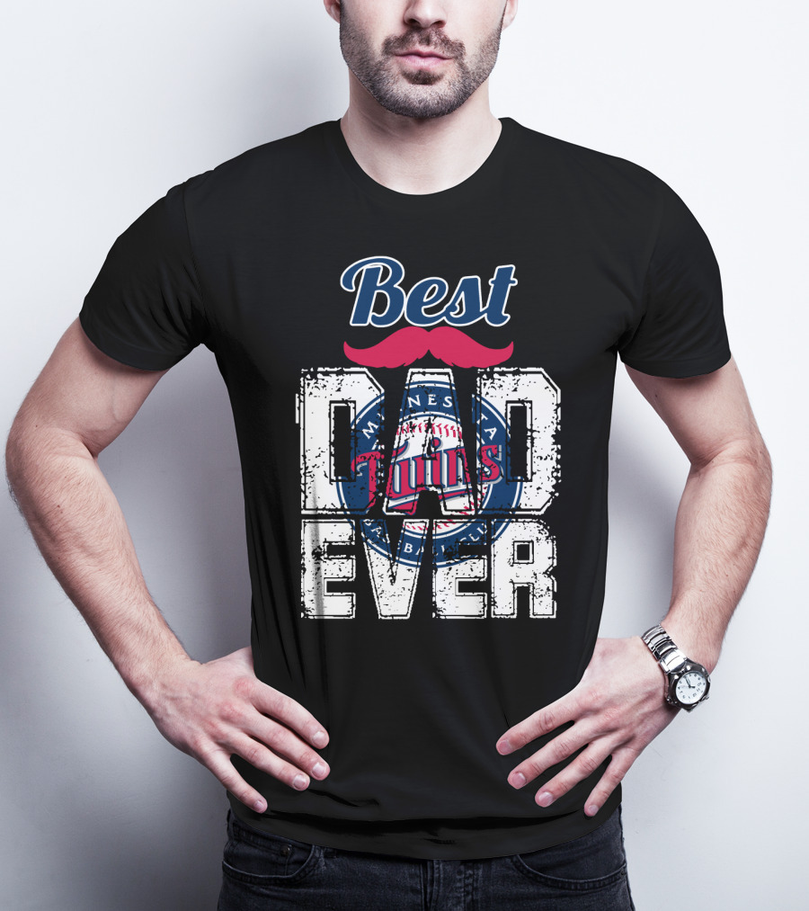 Best Minnesota Twins Dad Ever T-Shirt