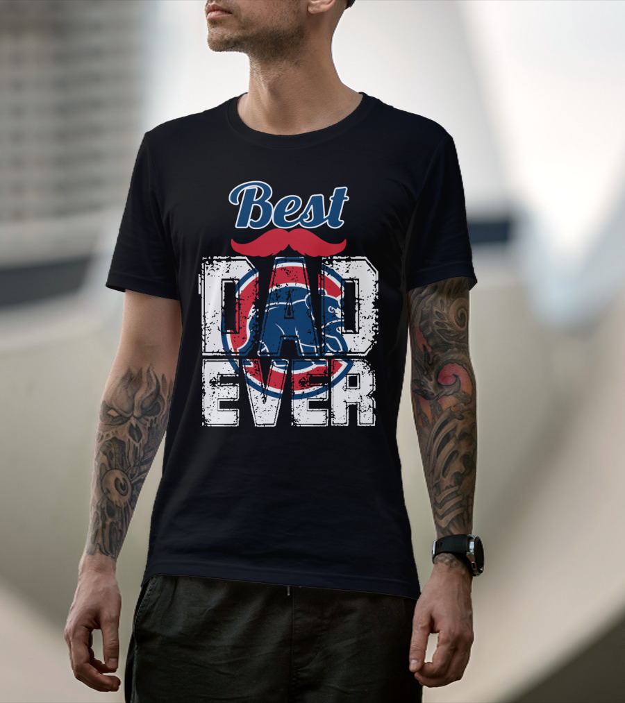 Best Dad Ever Cubs T-Shirt