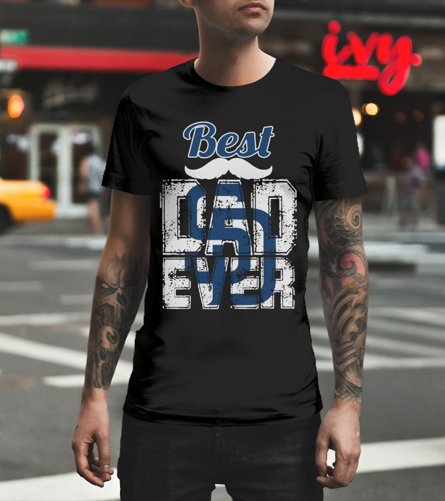 Best Dad Ever Padres T-Shirt