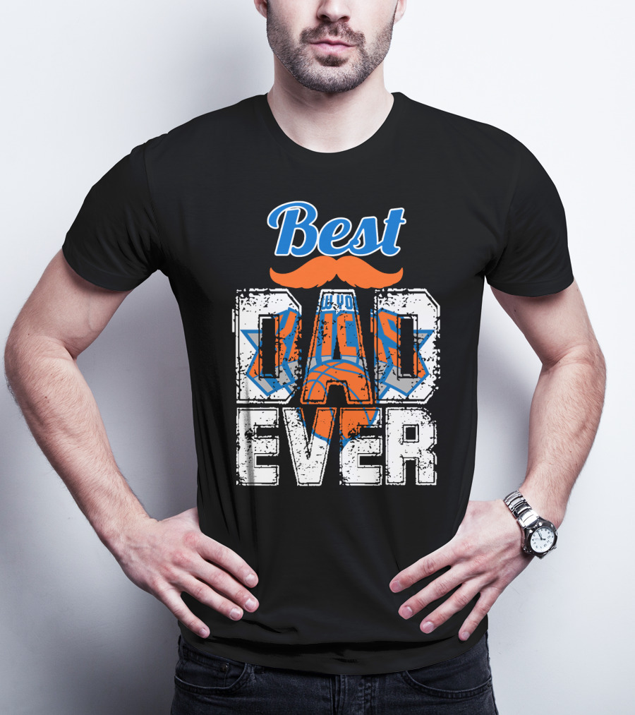 Best New York Knicks Dad Ever T-Shirt
