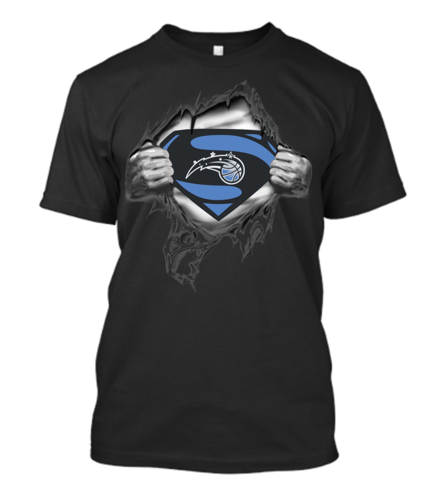Orlando Magic Superman Logo 70 Edition T-Shirt