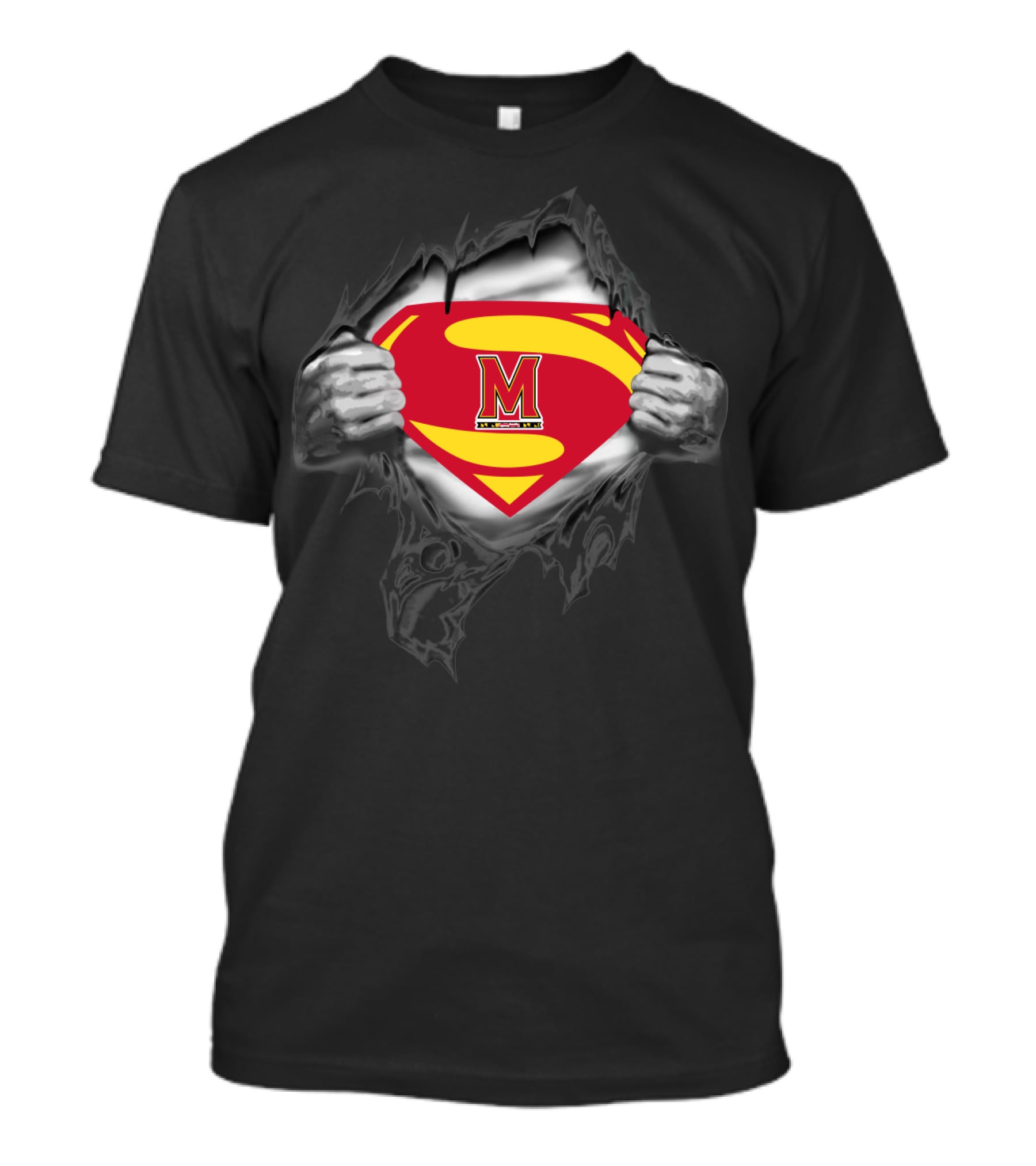 Superman Maryland Terrapins T-Shirt