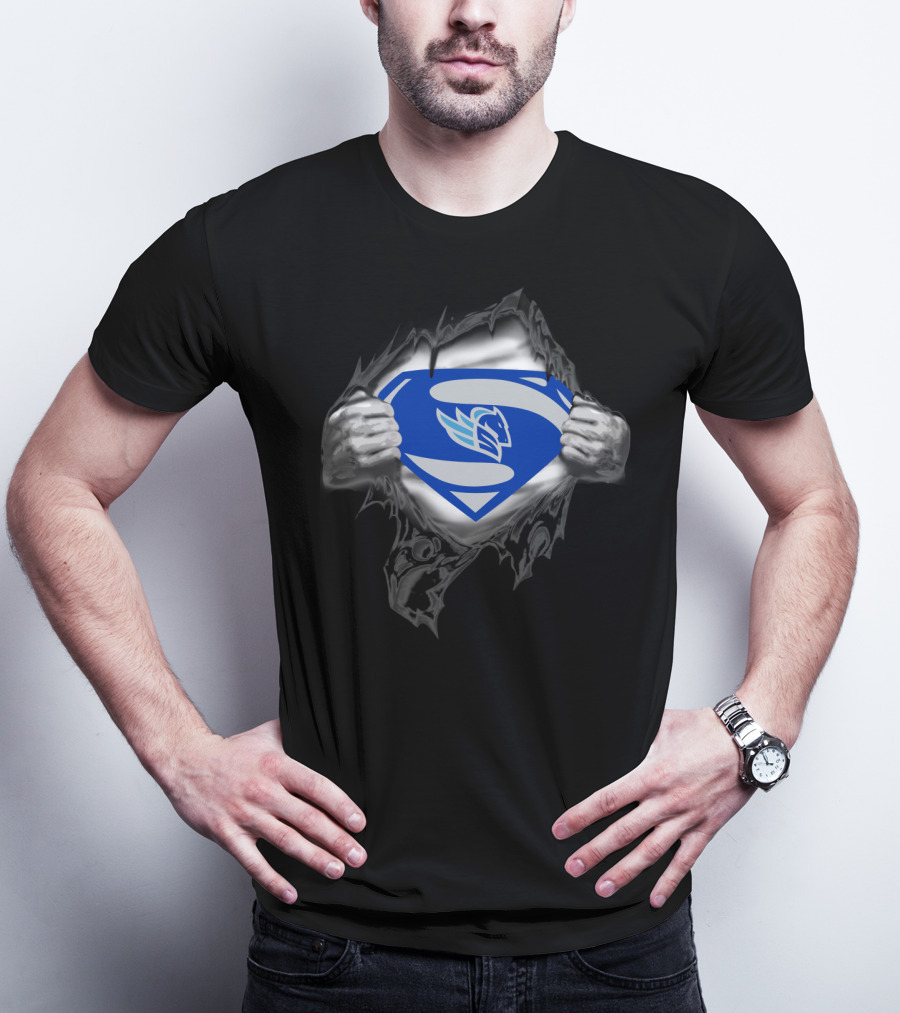Salt Lake Stallions Emblem Superhero Concept T-Shirt