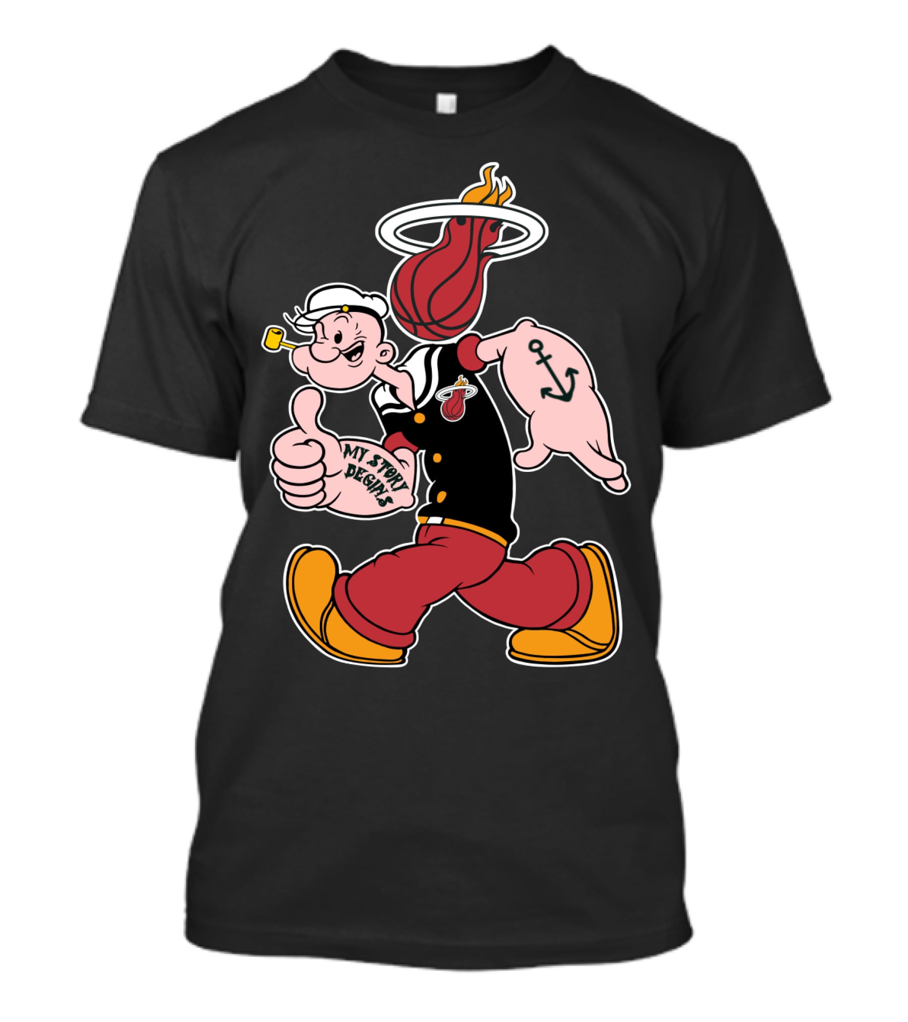 Miami Heat My Story Designs T-Shirt