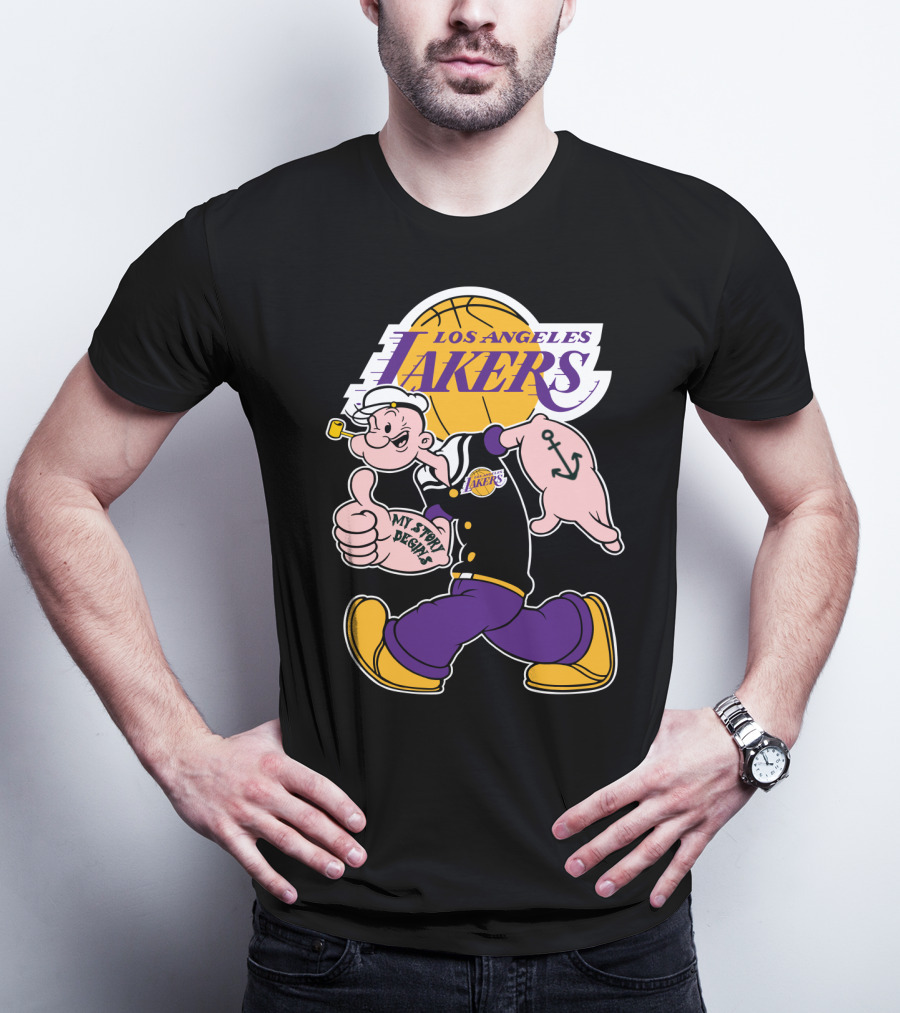 Los Angeles Lakers My Story Begins T-Shirt