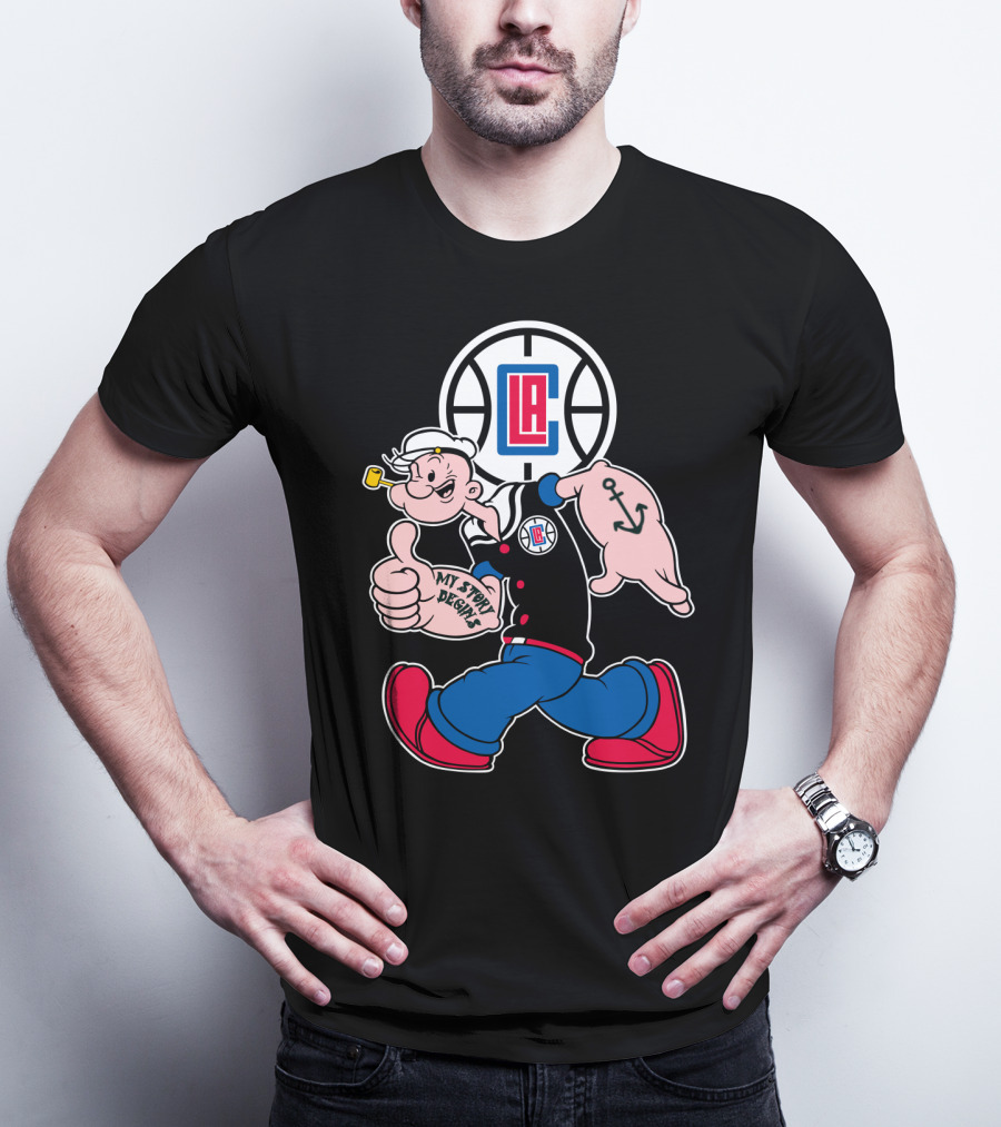 Popeye La Clippers My Story Dennis 110 T-Shirt