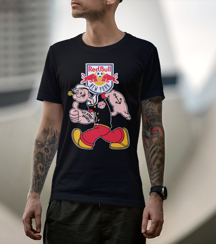 New York Red Bulls Popeye My Story Begins T-Shirt