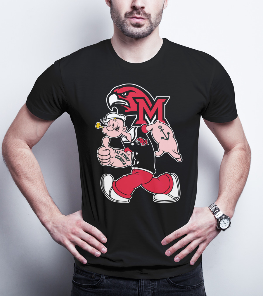 Miami (Oh) Redhawks Popeye My Story Begins T-Shirt