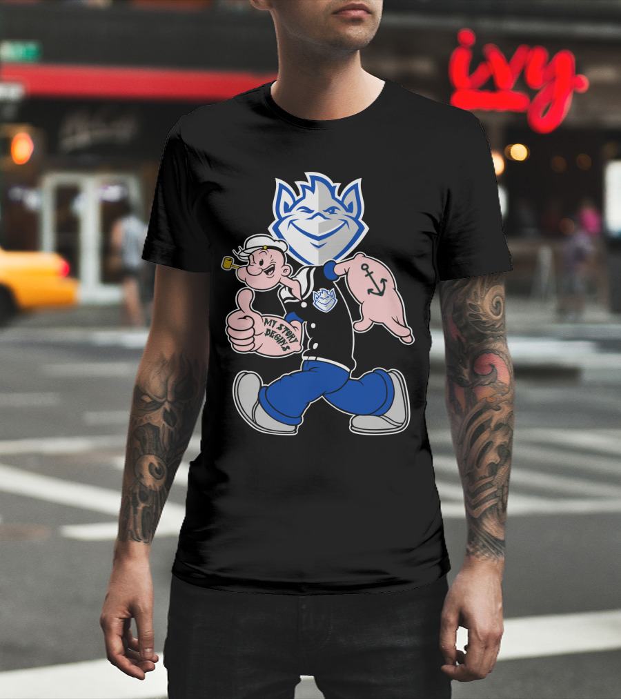 Saint Louis Billikens Popeye My Story Begins T-Shirt