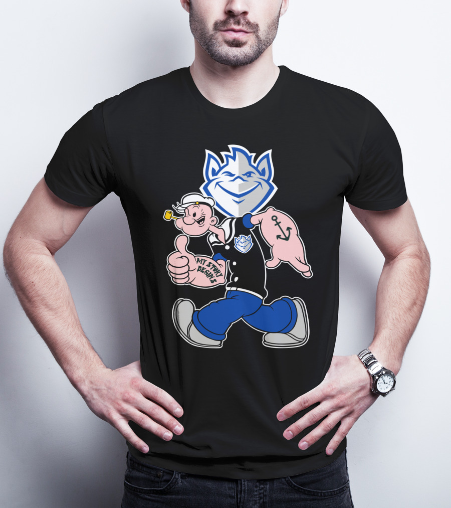 Saint Louis Billikens Popeye My Story Begins T-Shirt