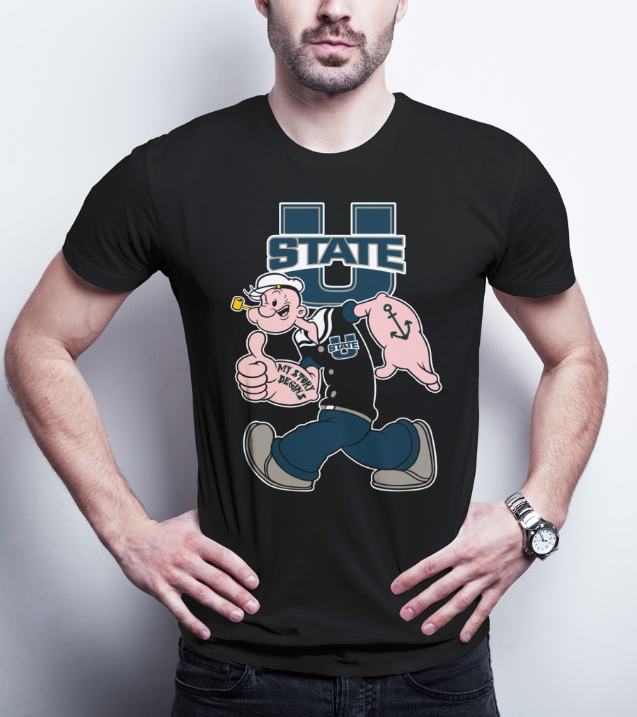 Utah State Aggies My Story Begins U State T-Shirt