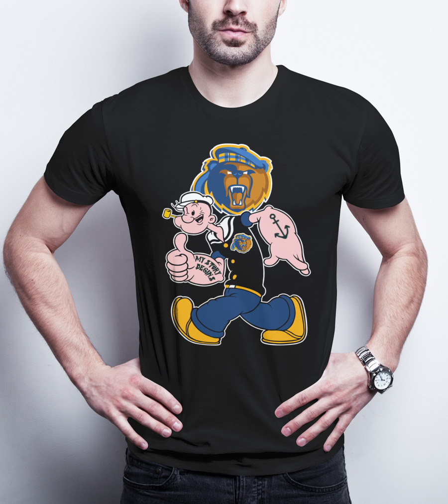 Uc Riverside Highlanders My Story Begins Sailor Bear T-Shirt