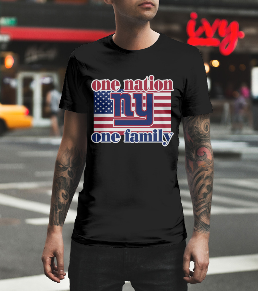One Nation Ny One Family T-Shirt