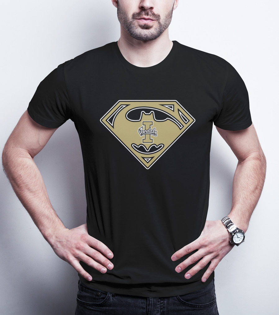 Idaho Vandals Superhero Bat-Symbol T-Shirt