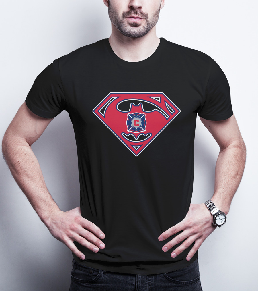 Chicago Fire Superhero Emblem 128 T-Shirt