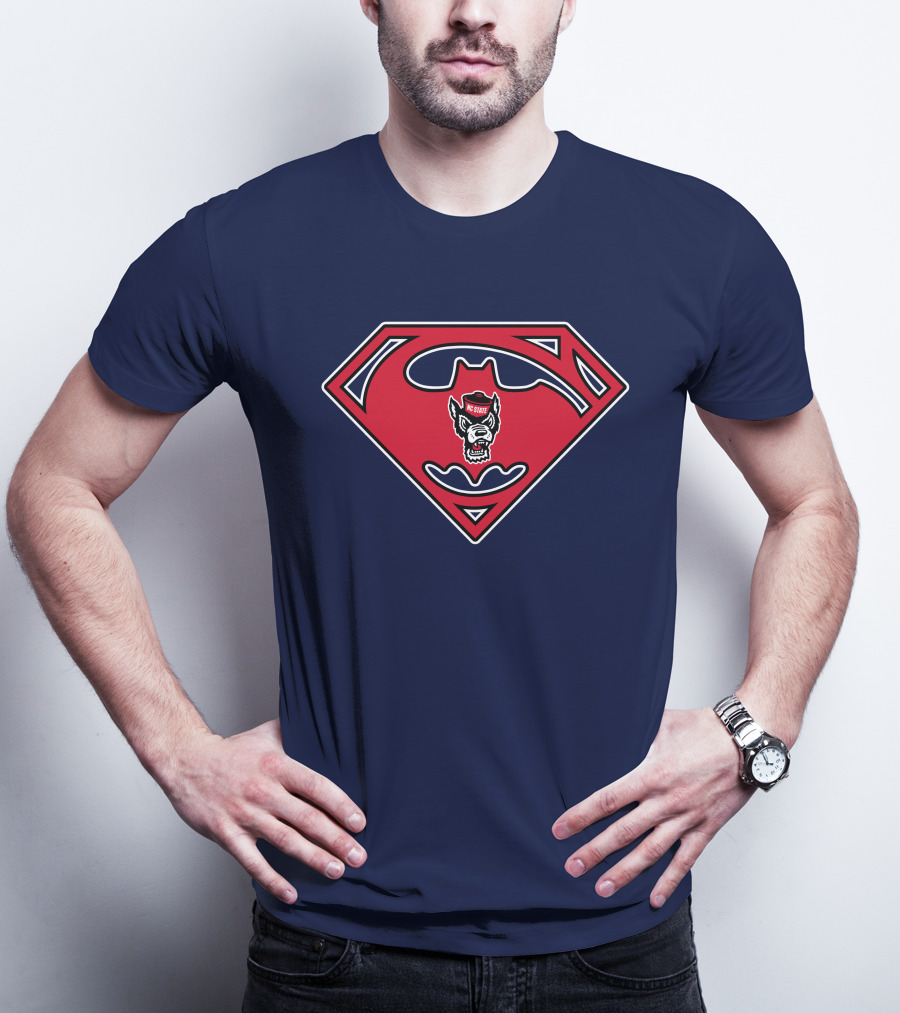 Superman Nc State Wolfpack T-Shirt
