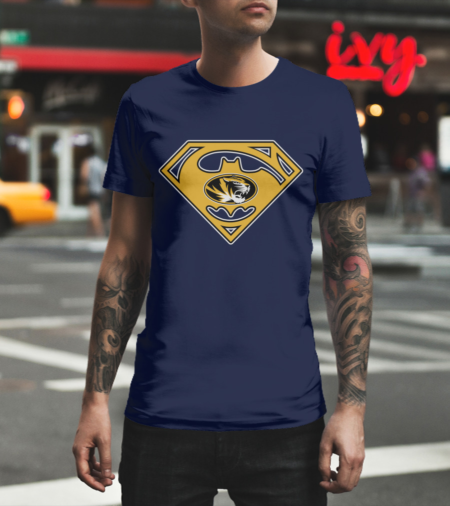 Missouri Tigers 46 Superhero Crossover T-Shirt