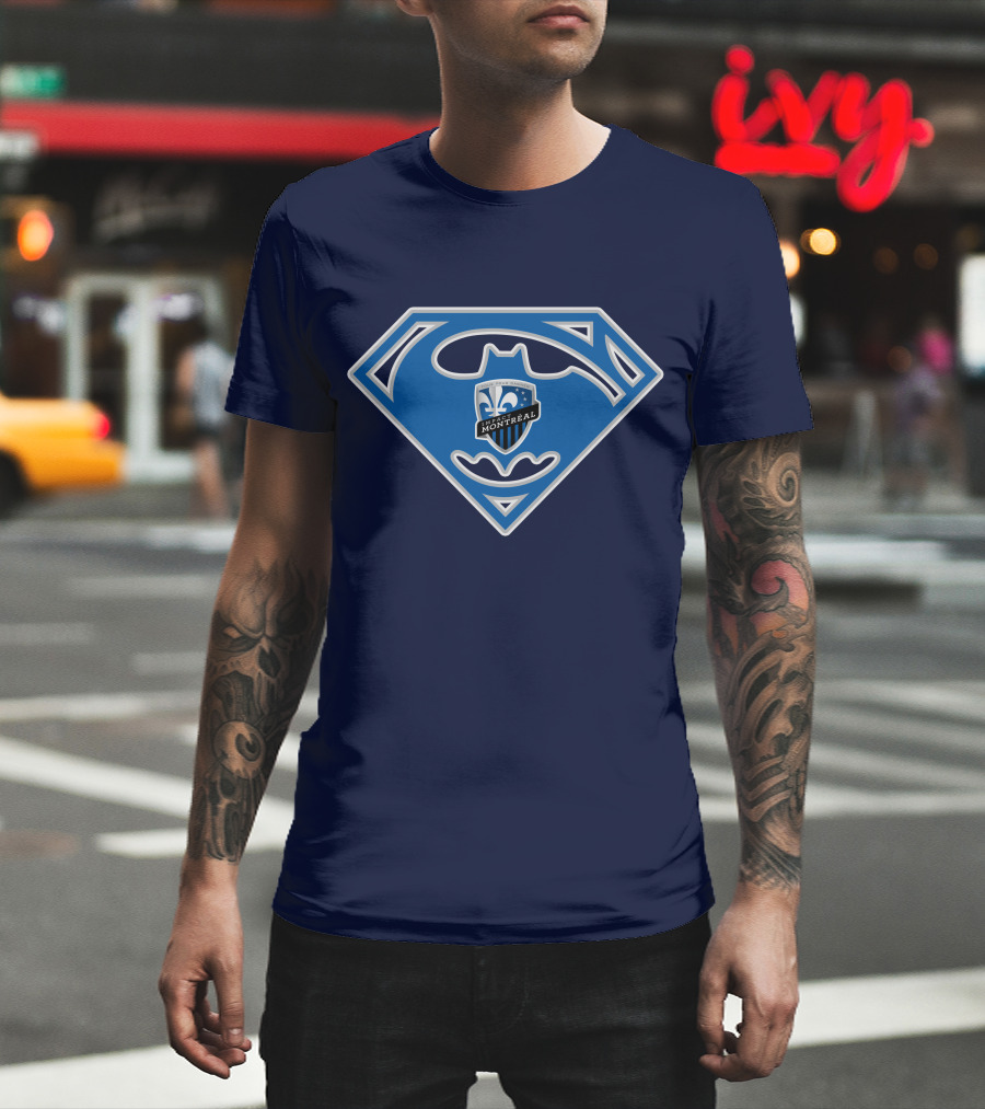 Montreal Impact Crest Superhero T-Shirt