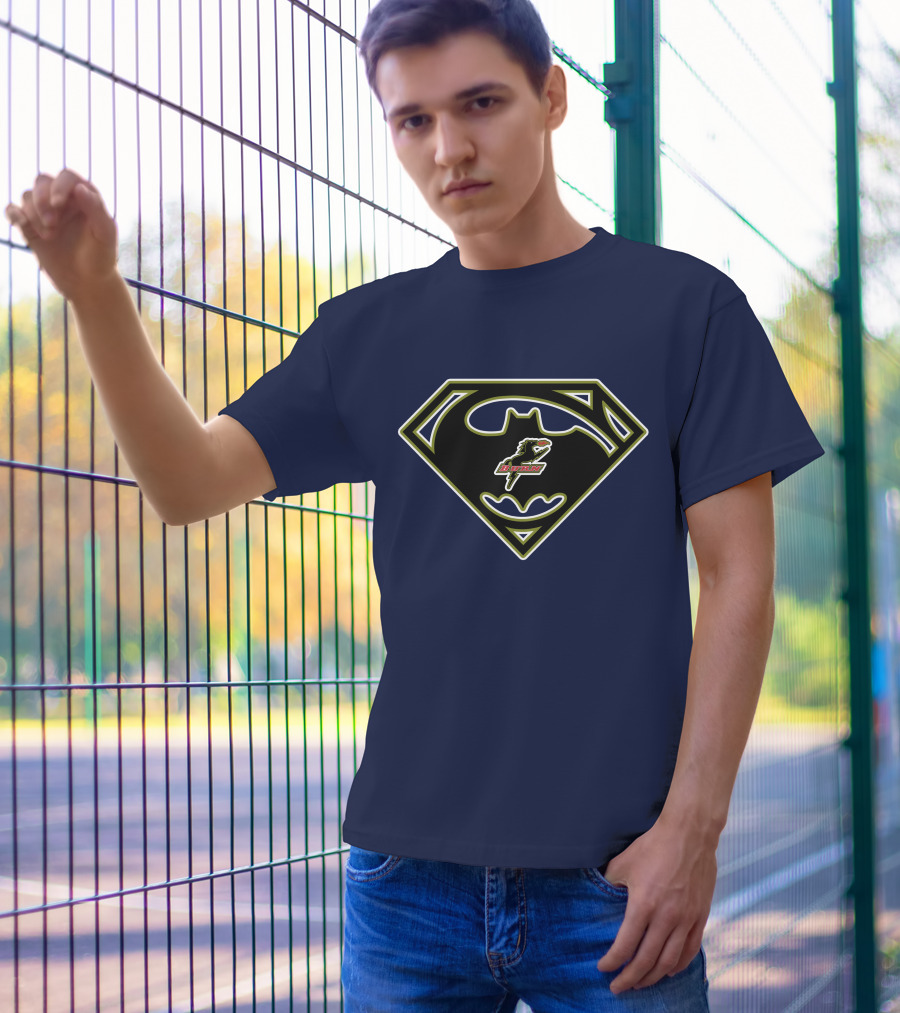 Dallas Burn Superman Batman Logo Fusion T-Shirt