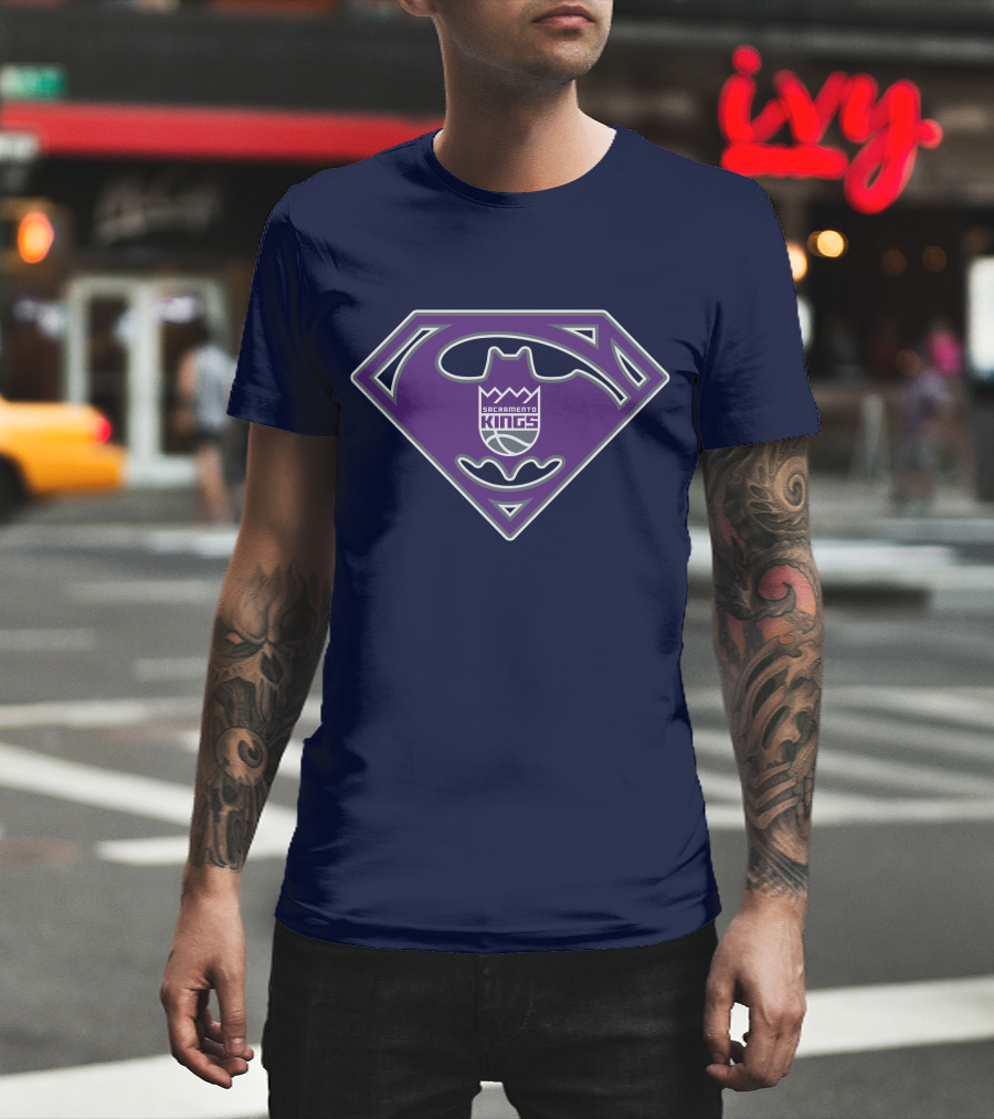 Sacramento Kings Bat Symbol T-Shirt