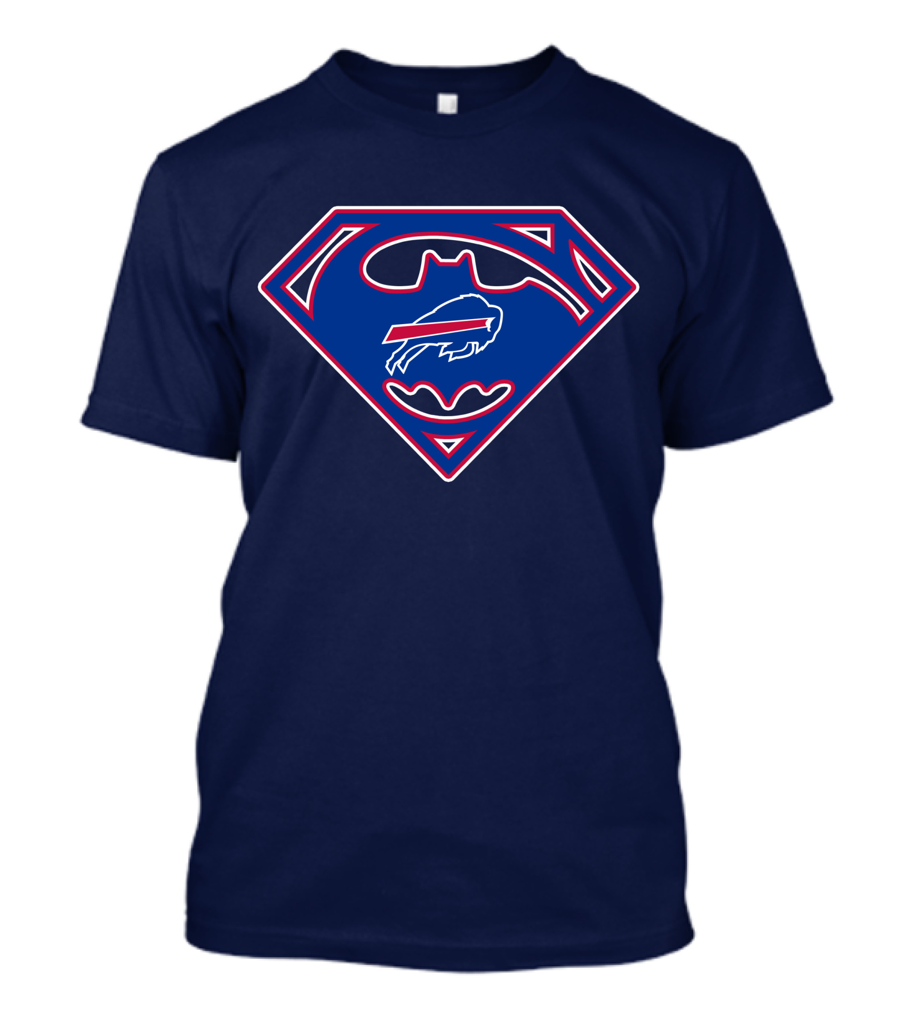 Buffalo Bills Superman Batman Logo Icon T-Shirt