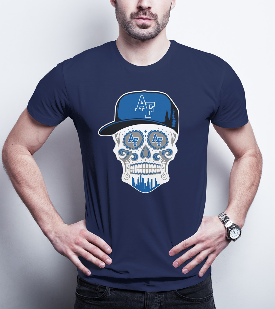 Af Air Force Falcons Skull T-Shirt