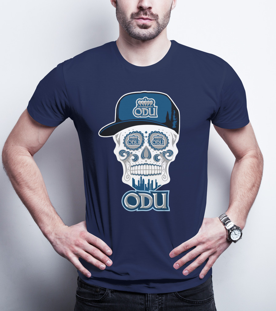 Odu Sugar Skull Monarchs Hat T-Shirt