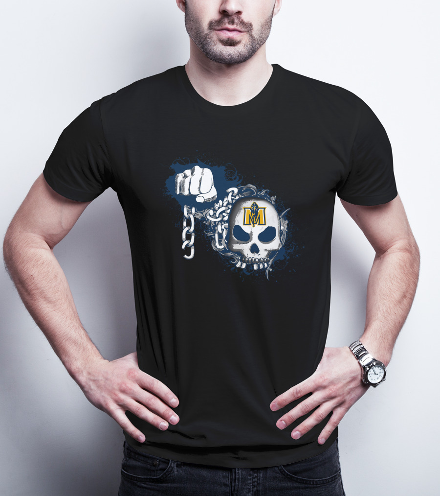Murray State Racers Skull And Chains M T-Shirt