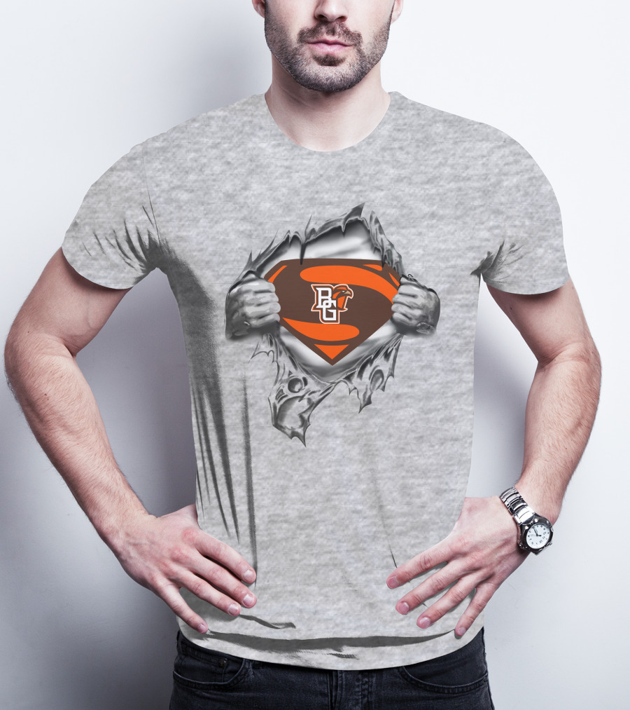 Bowling Green Falcons Superman T-Shirt