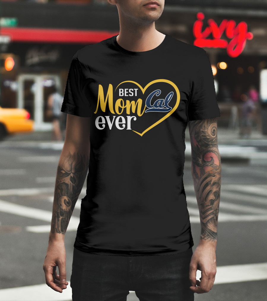 California Golden Bears Best Cal Mom Ever T-Shirt