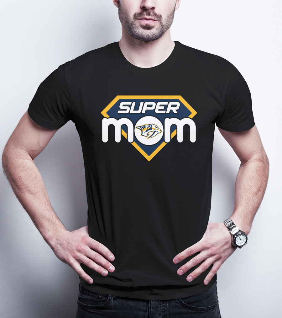 Super Mom Nashville Predators T-Shirt