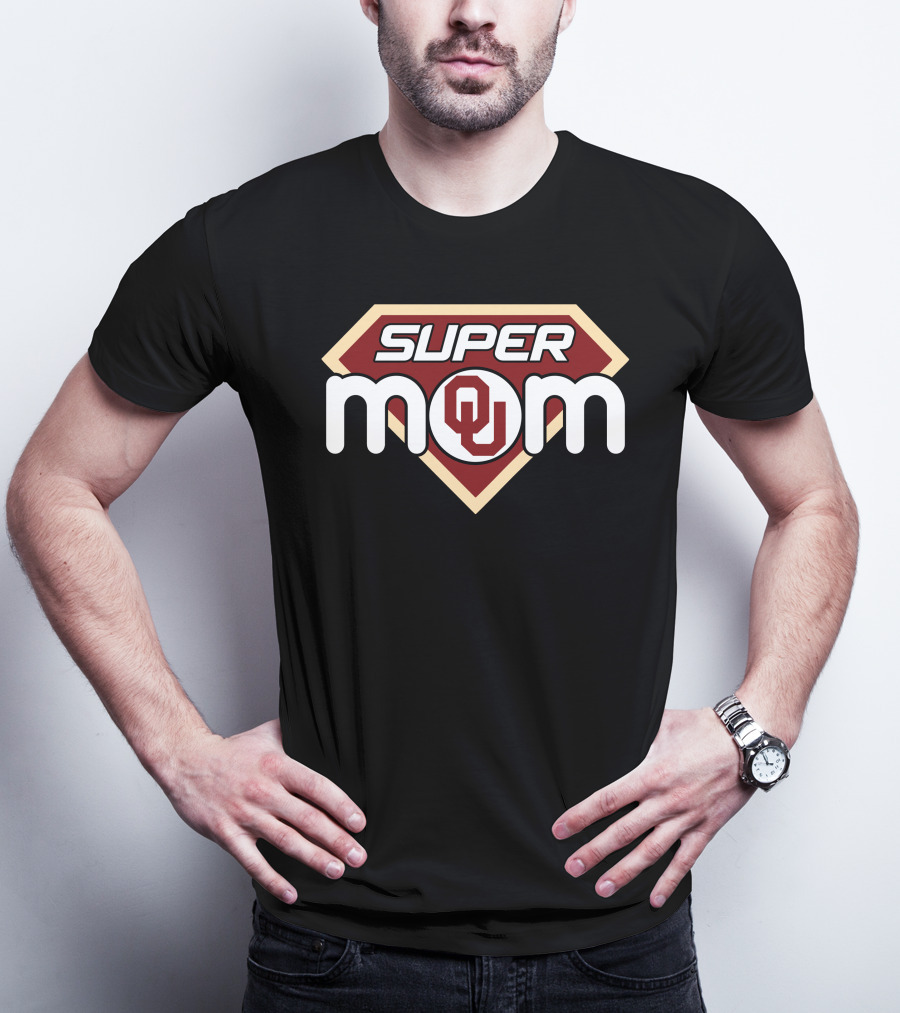 Super Mom Oklahoma Sooners Iconic Ou T-Shirt