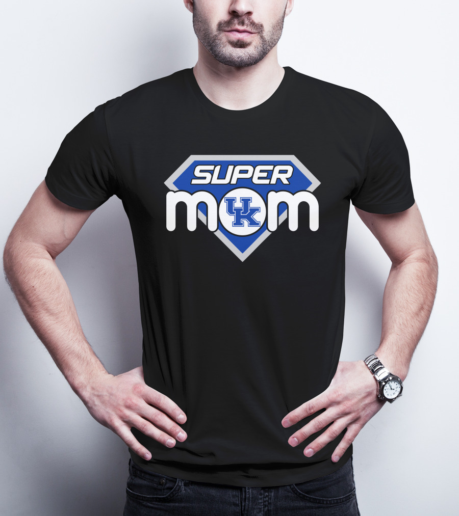 Kentucky Wildcats Super Mom Logo Uk Wildcats T-Shirt