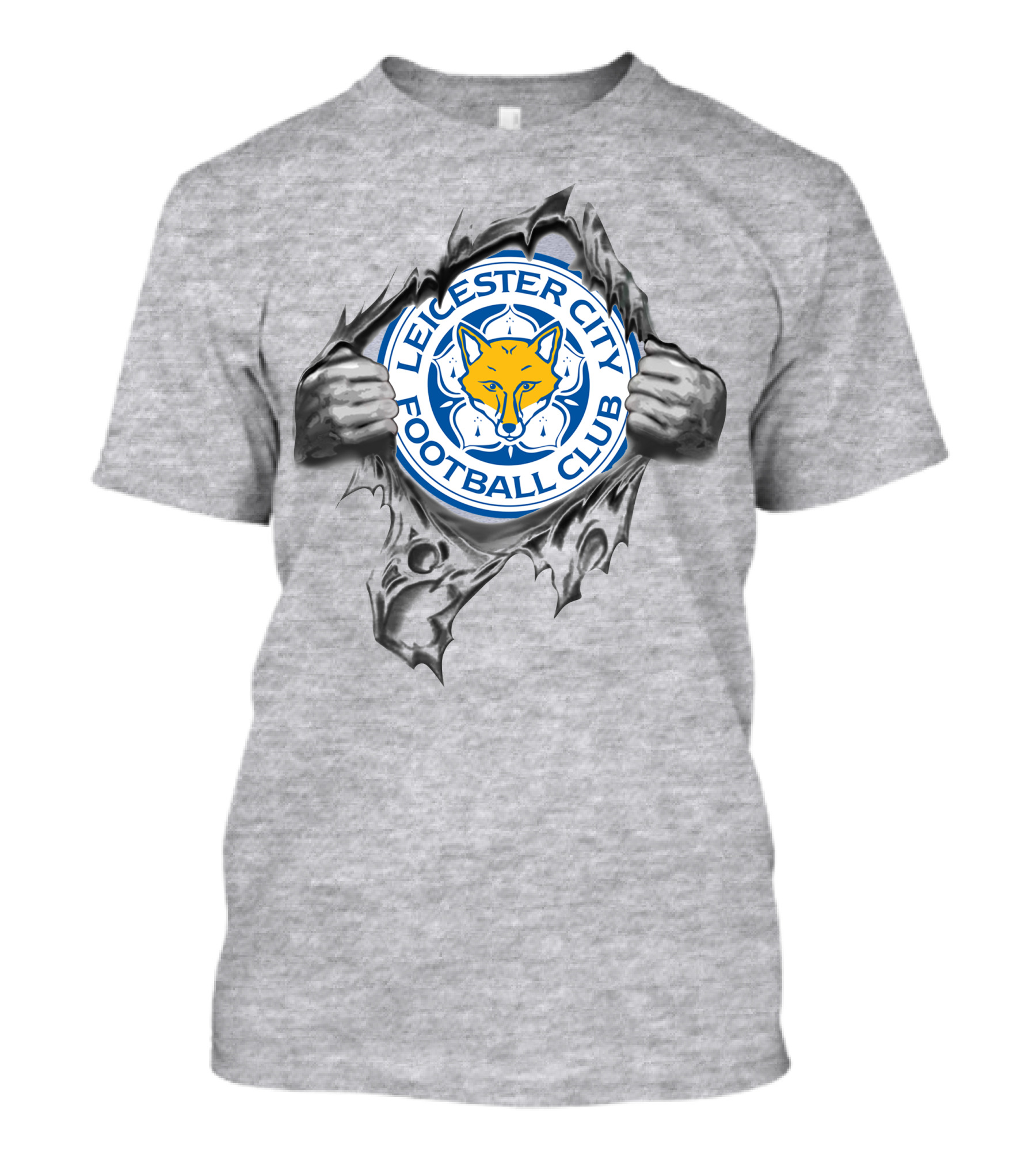 Leicester City Football Club Super Fan 285 Fox Crest T-Shirt
