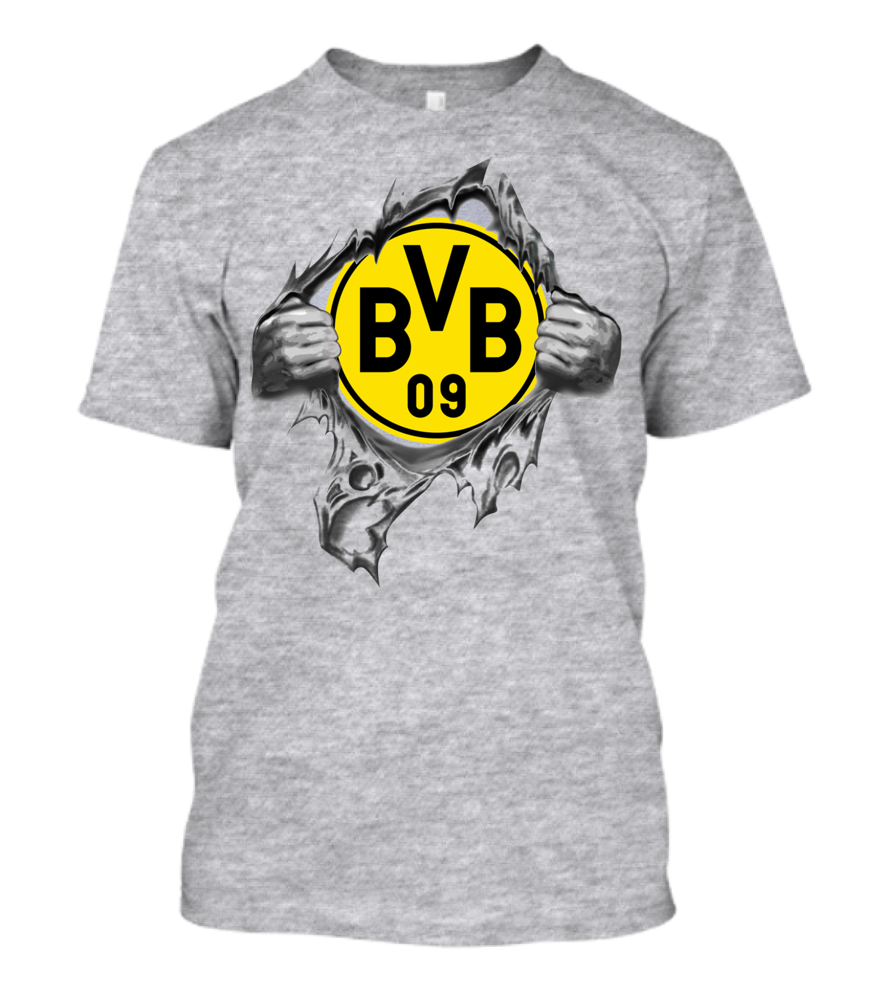 Dortmund Bvb 09 Super Fan Logo Burst T-Shirt