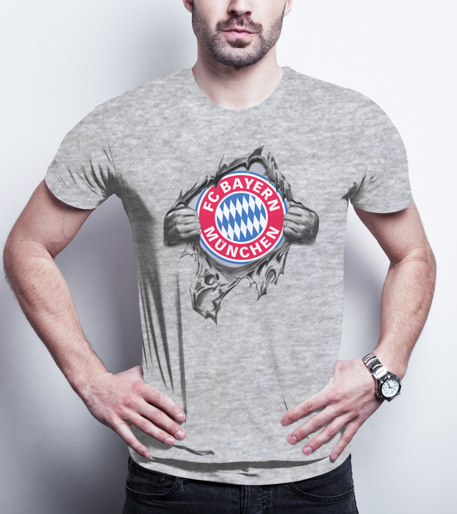 Fc Bayern München Super Fan Crest T-Shirt