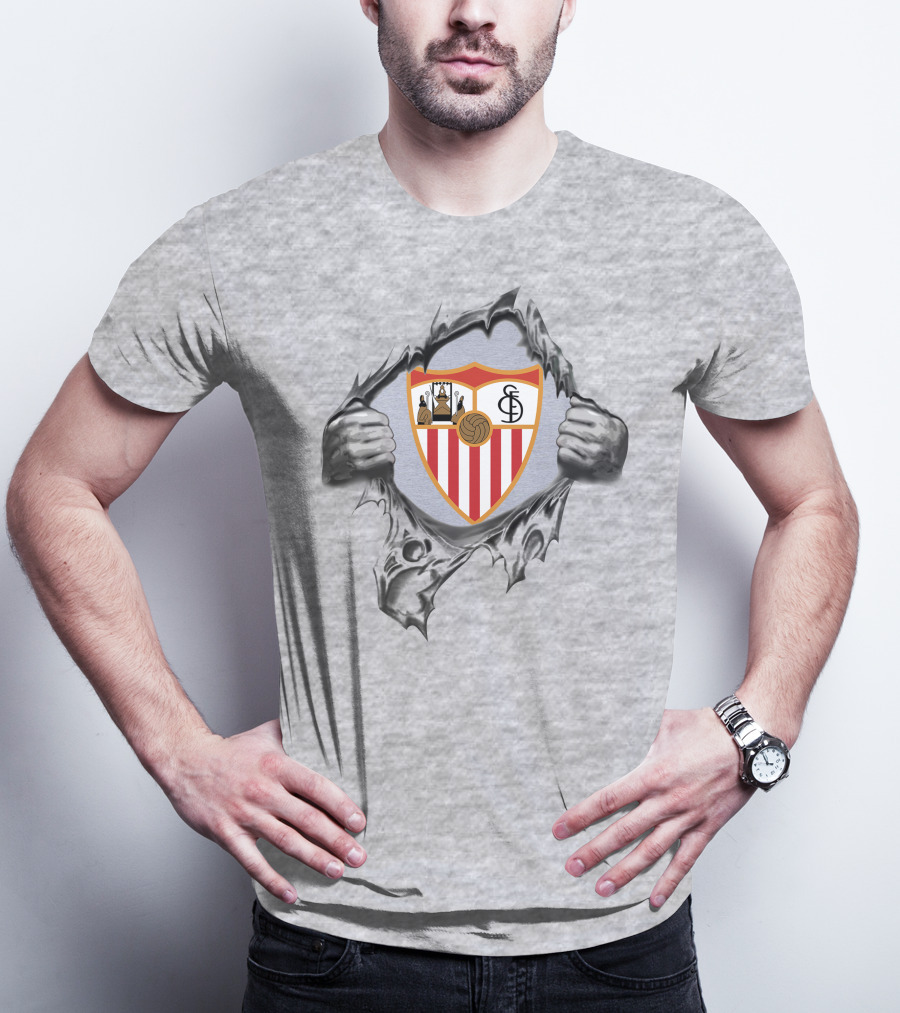 Sevilla Fc 299 Super Fan Shield Burst T-Shirt