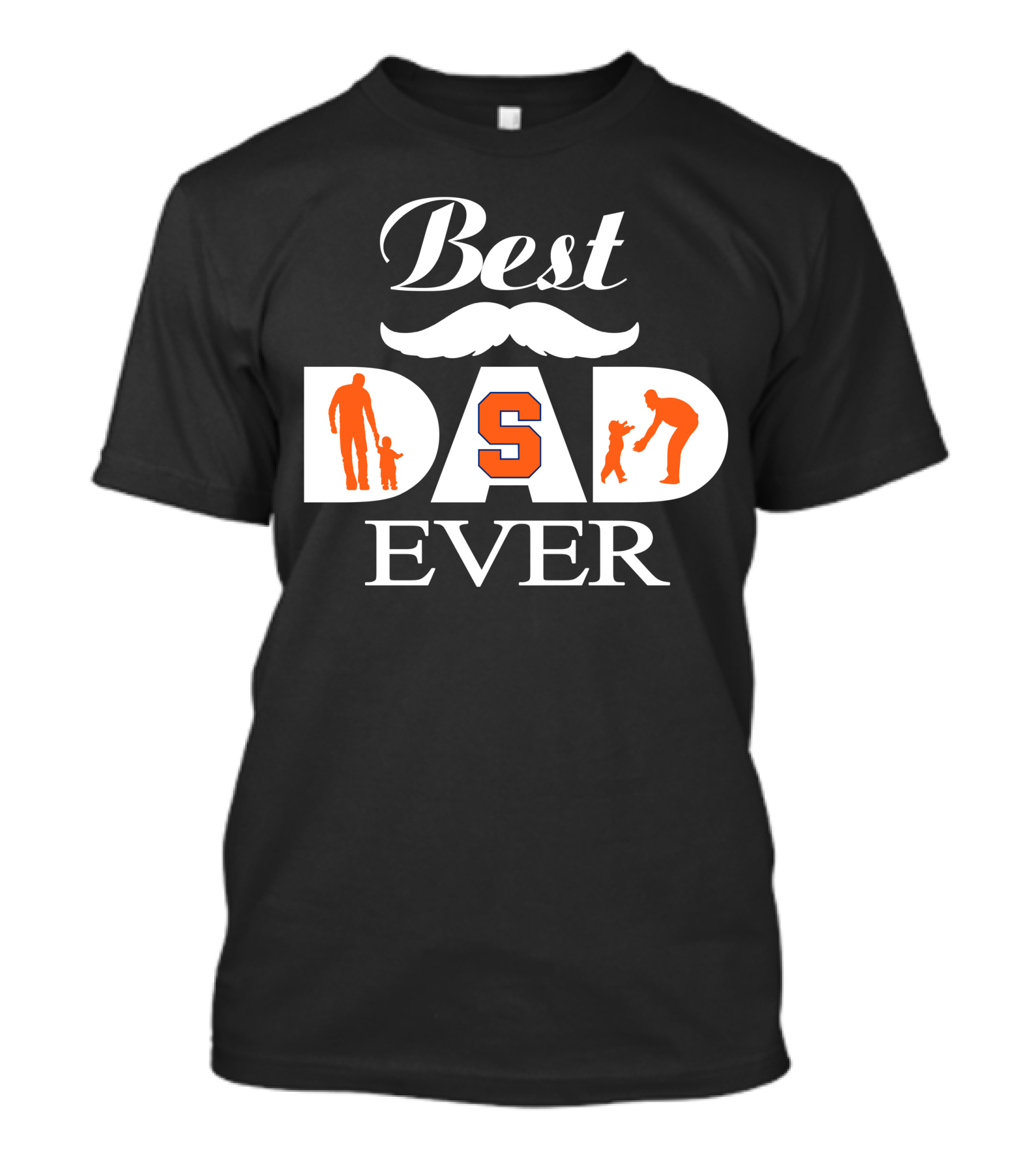 Best Dad Ever Syracuse Orange Family Love T-Shirt