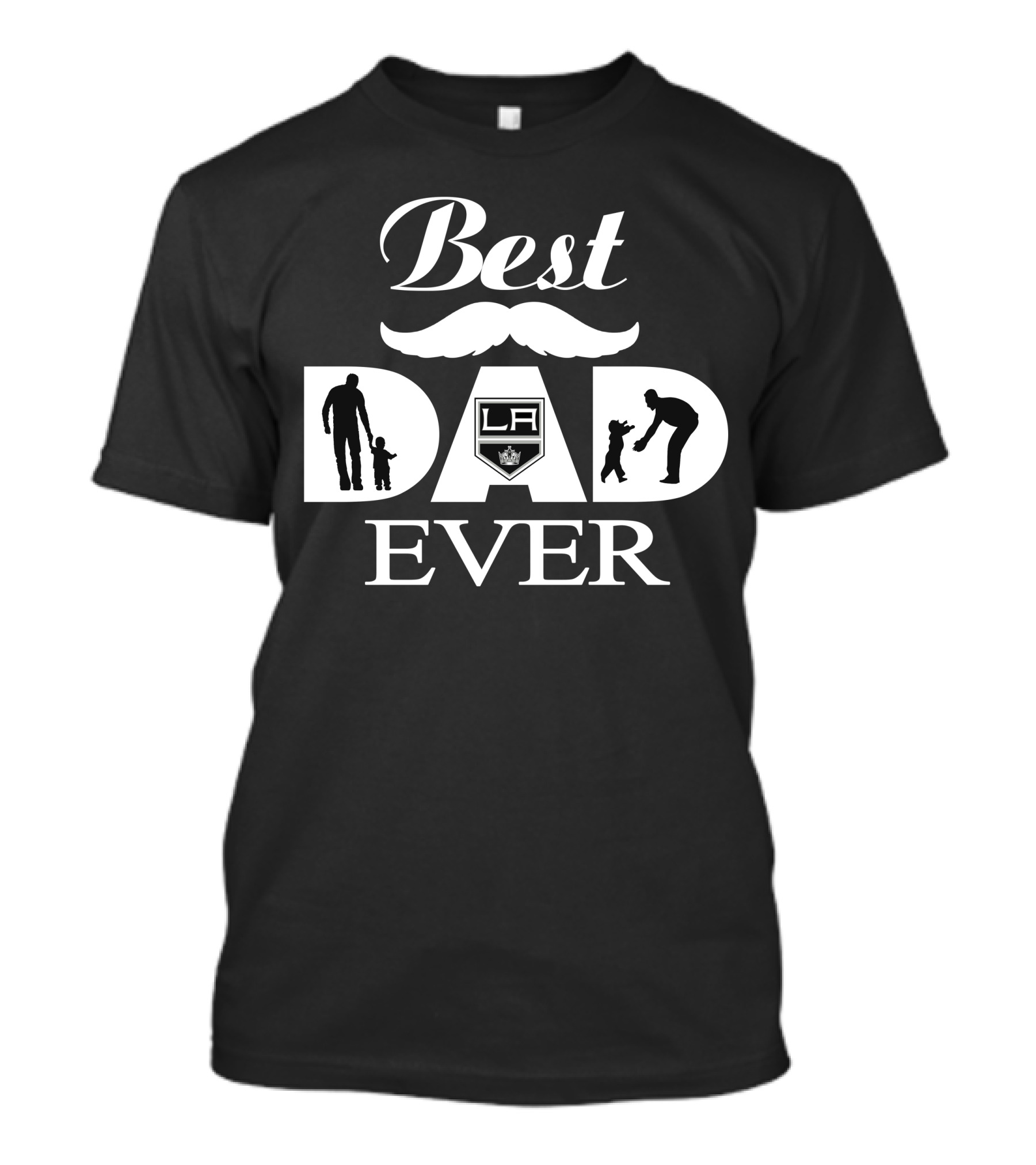 Best Dad Ever Los Angeles Kings 171 T-Shirt