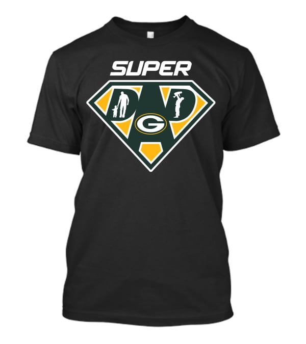 Super Green Bay Packers Dad T-Shirt