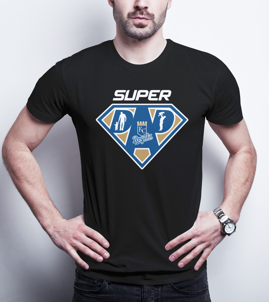 Kansas City Royals Super Dad Heroic T-Shirt