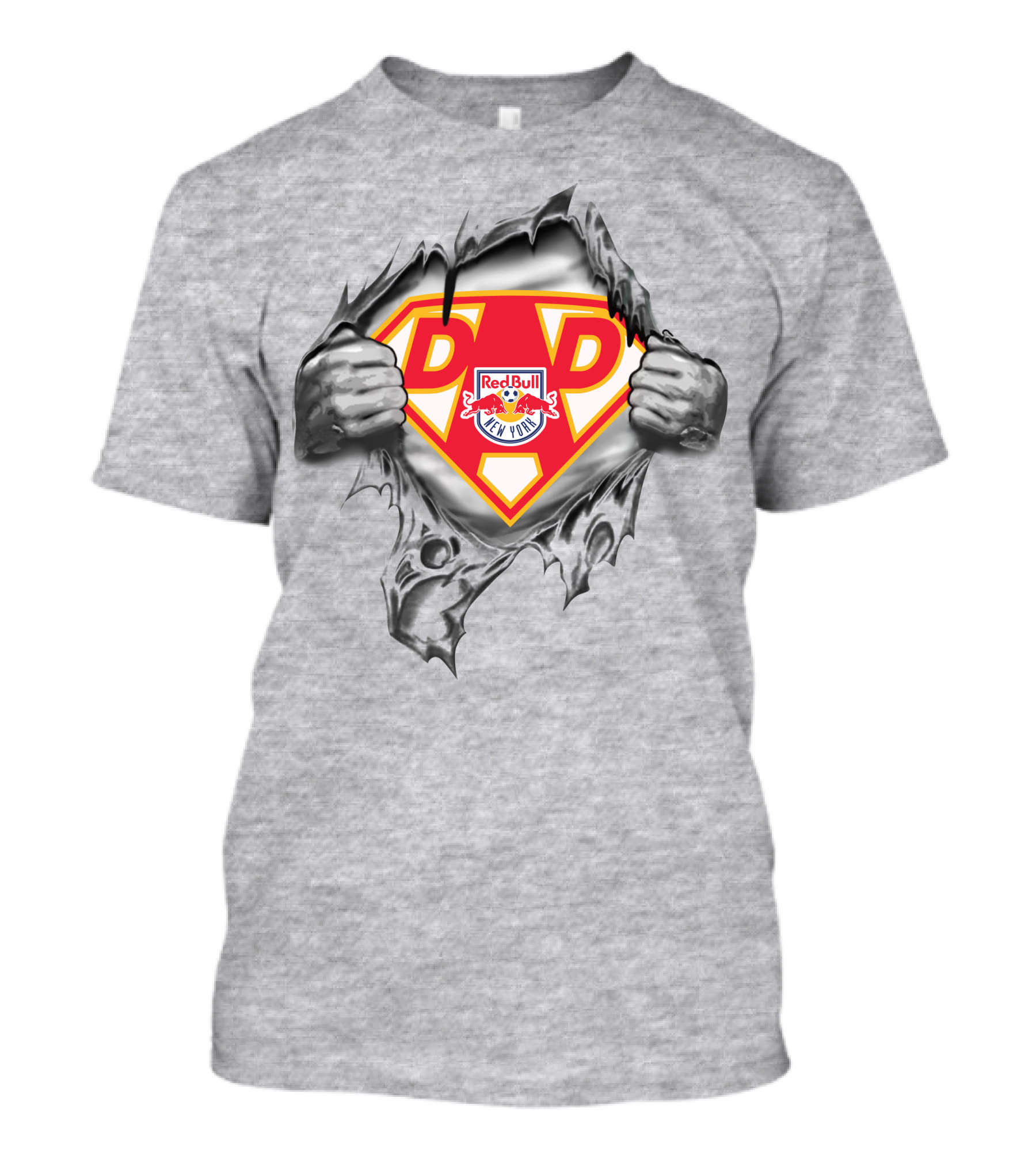 New York Red Bulls Super Dad Dd T-Shirt