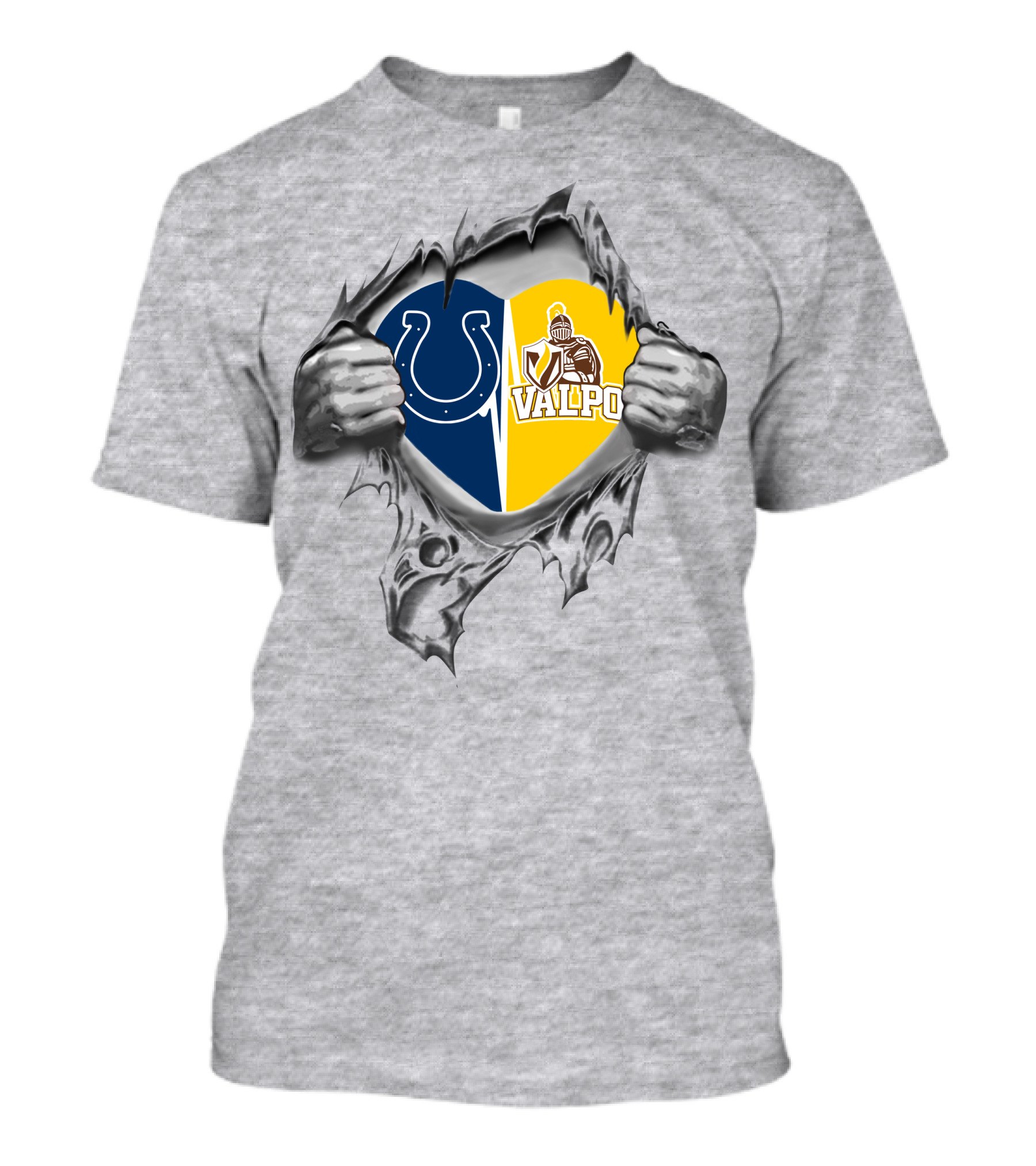 Colts Valparaiso Crusaders Heart T-Shirt