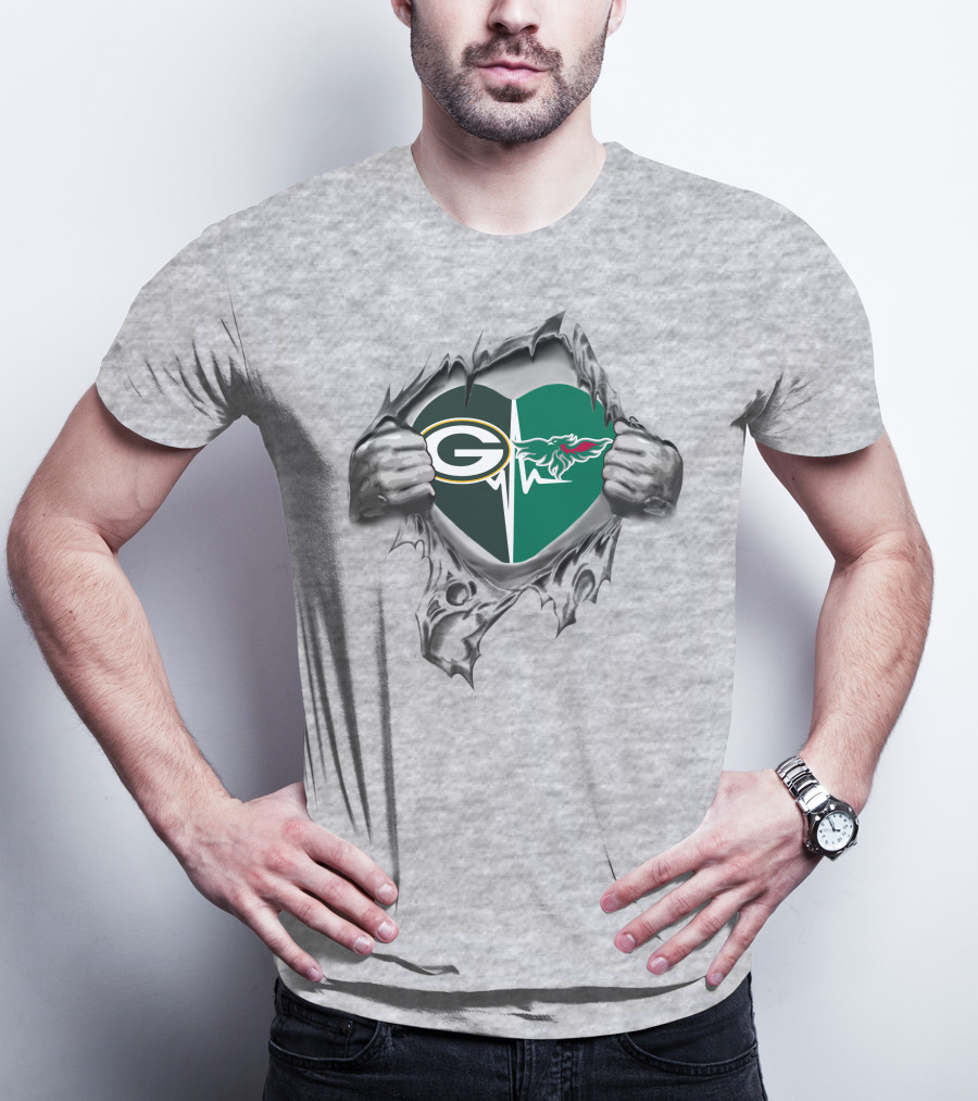 Packers Green Bay Phoenix It's In My Heart T-Shirt