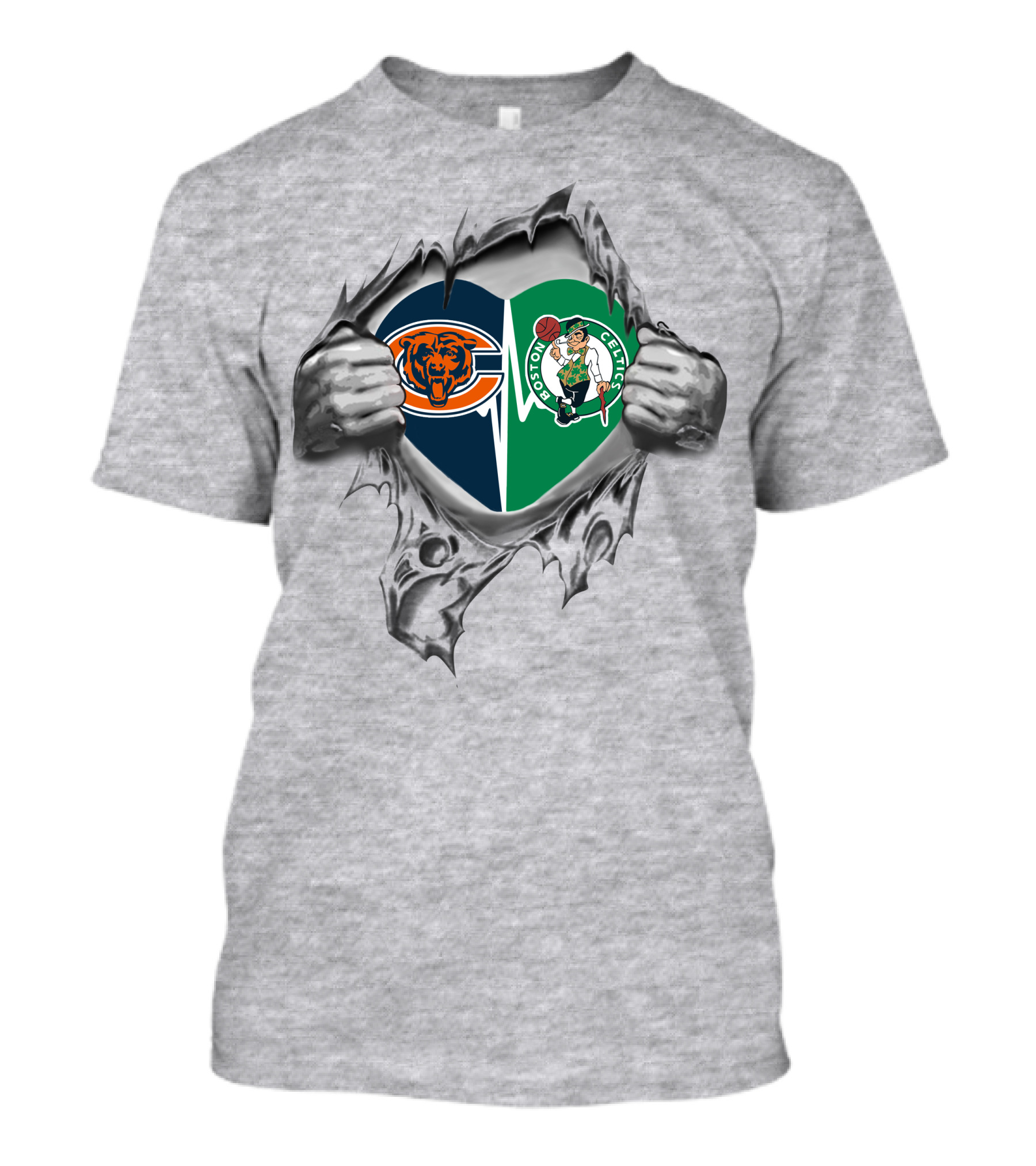 Bears Boston Celtics Heartfelt Fan Loyalty T-Shirt