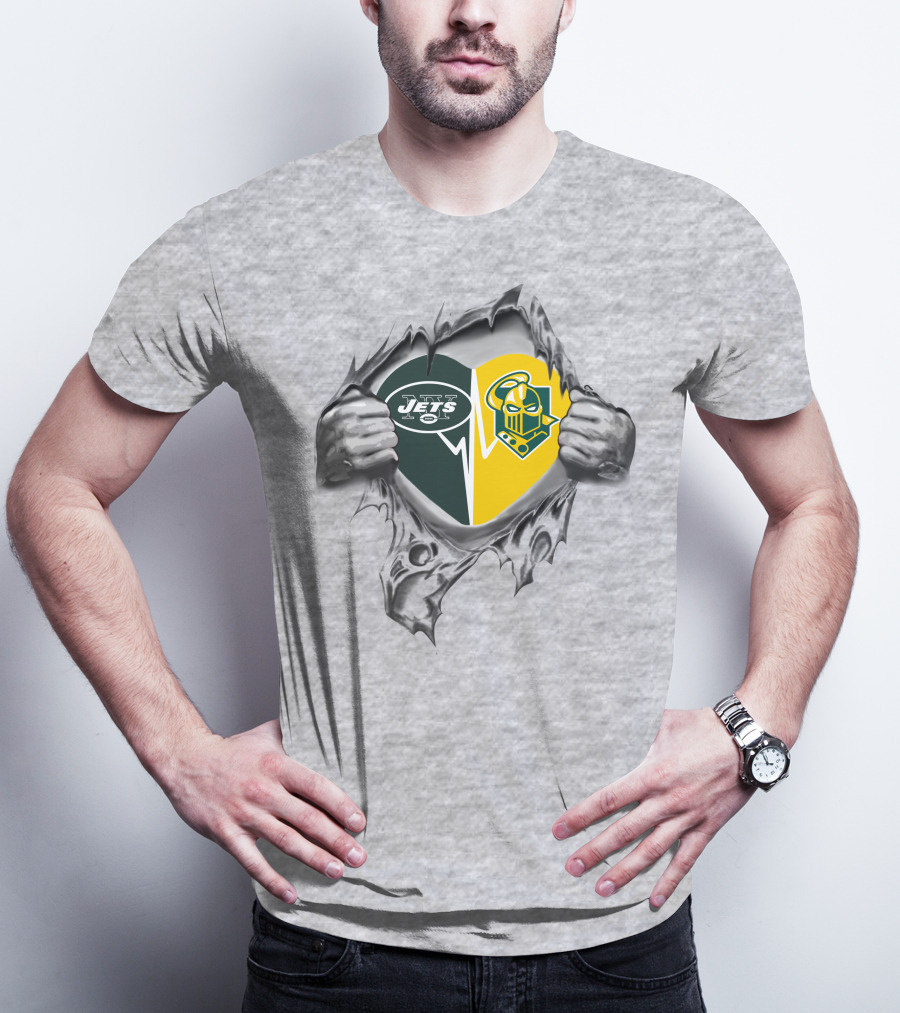Jets Clarkson Golden Knights Heartbeat Tribute T-Shirt
